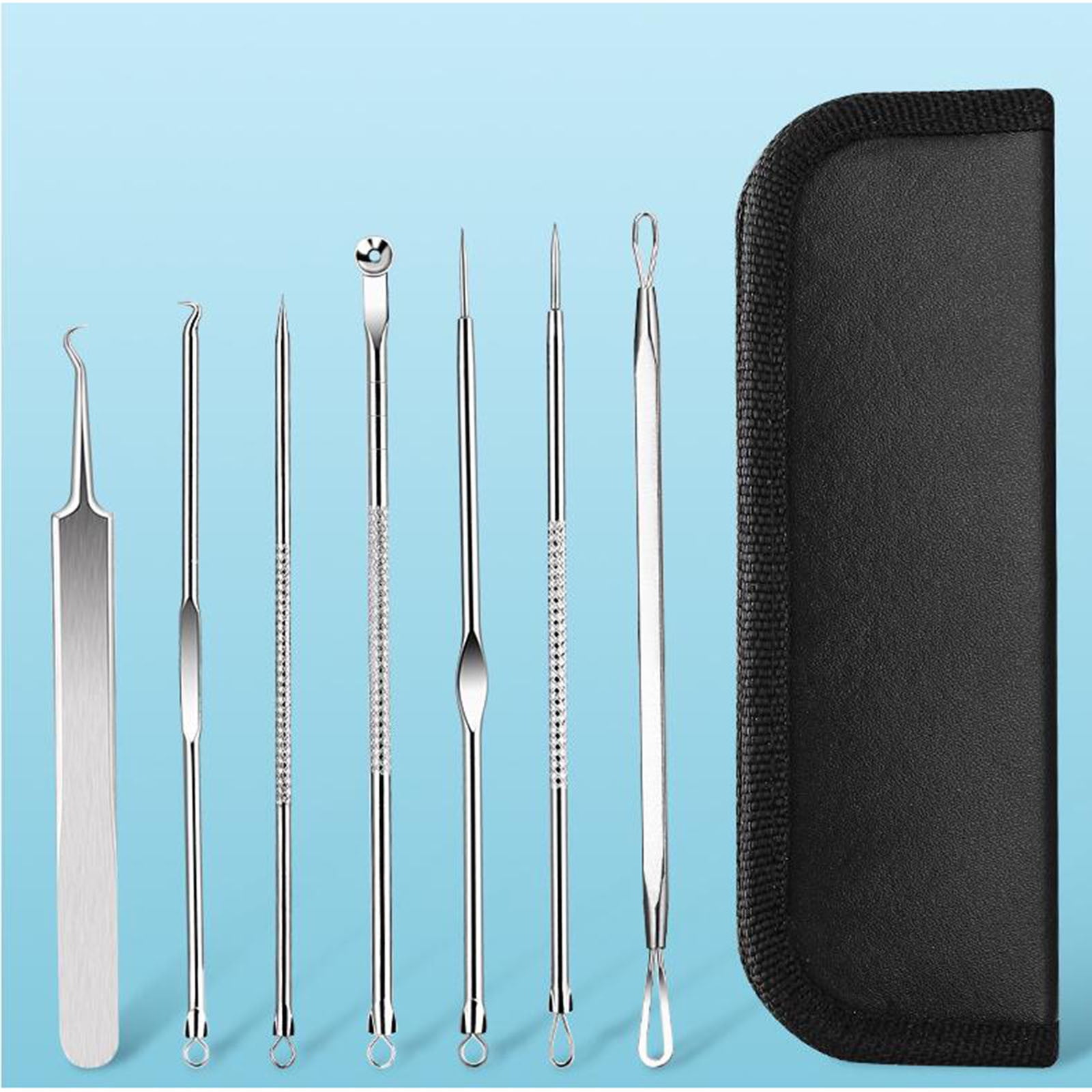 Teissuly Stainless Steel Electroplating Needle Set Squeezing Tool Pick ...