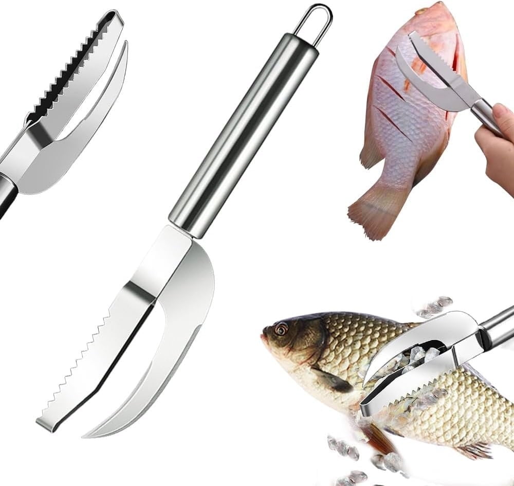 Teissuly Stainless Steel Flake Scraper Multifunctional Kitchen ...