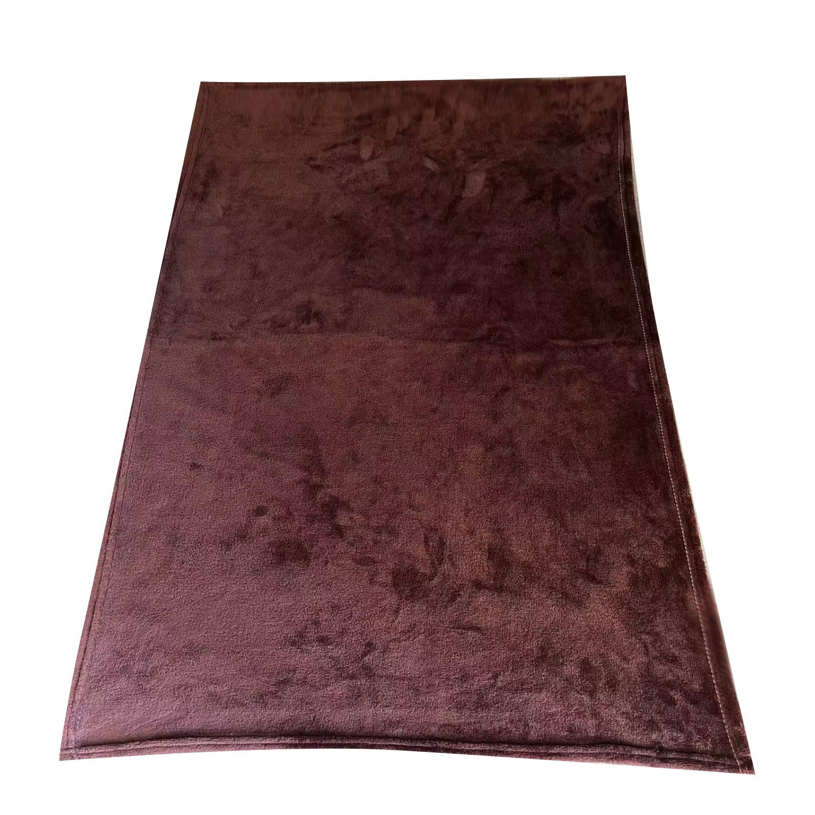 Teissuly Super Soft Warm Solid Warm Micro Plush Fleece Blanket Throw ...