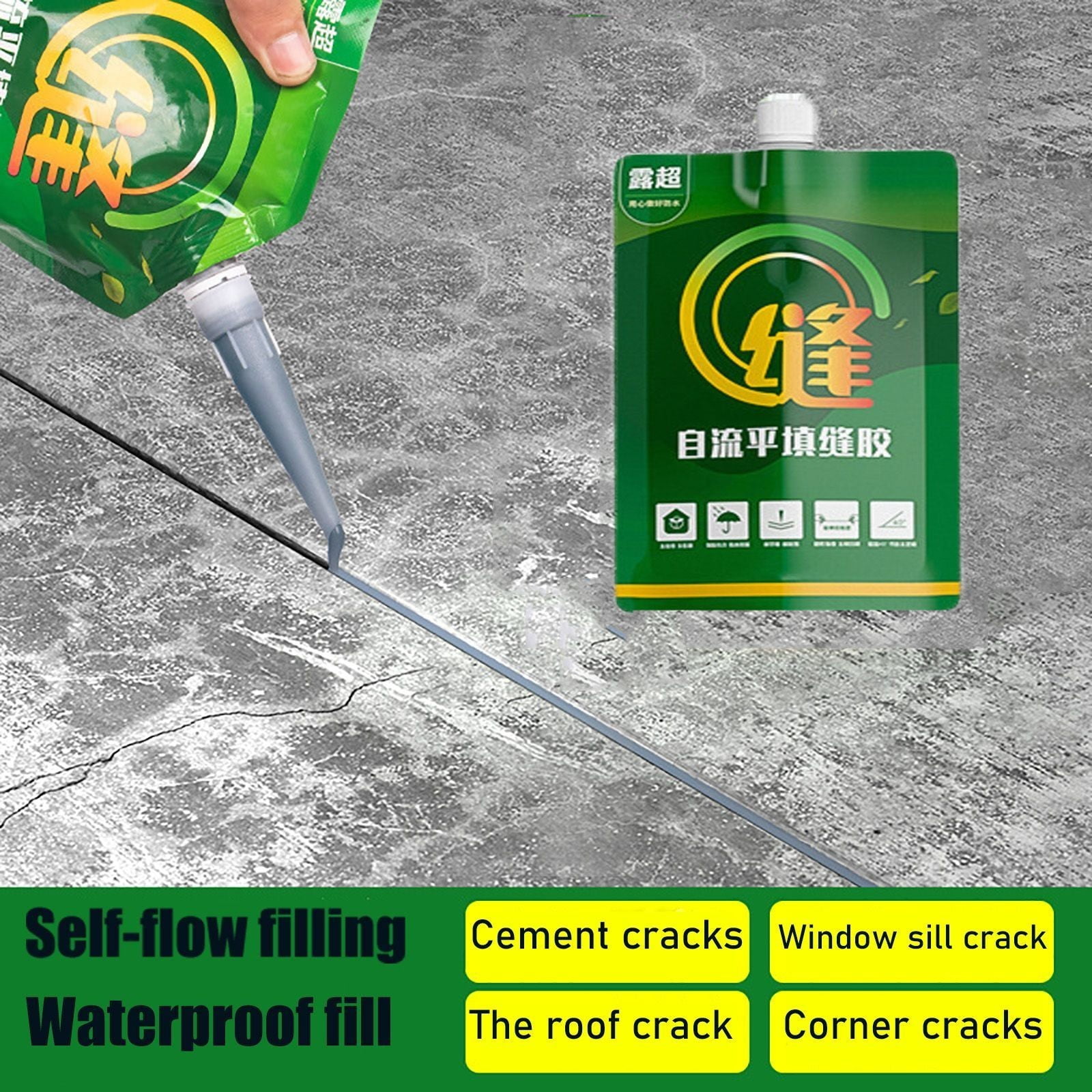 Teissuly Top Wall Floor Leak Repair Pouring Cement Crack Repair ...