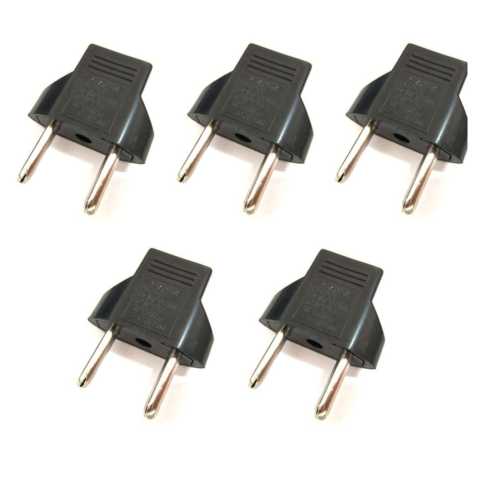 Teissuly US USA to EU Europe Travel AC Power Socket Plug Adapter ...