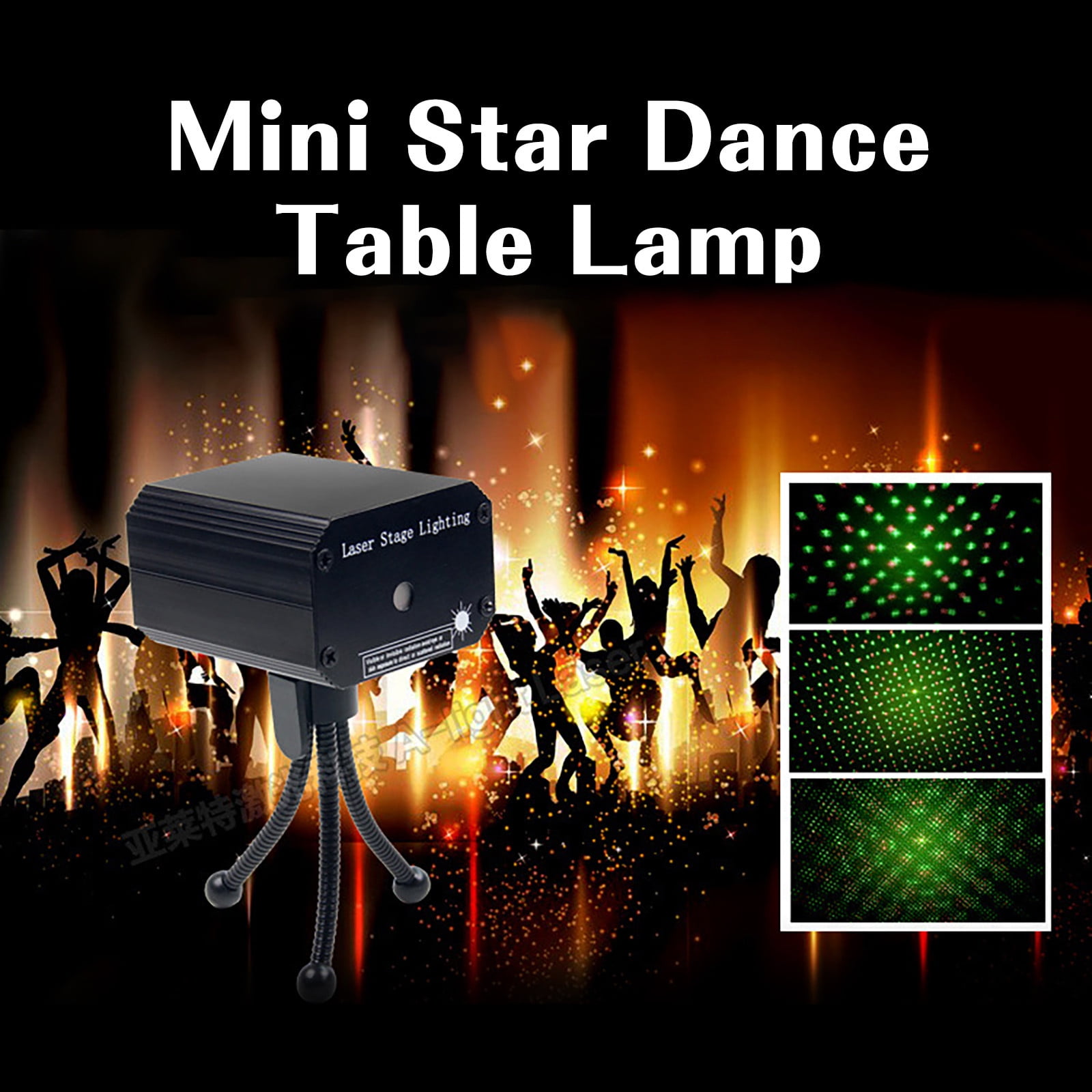 Teissuly USB LED water pattern projection light flame lamp - Walmart.com