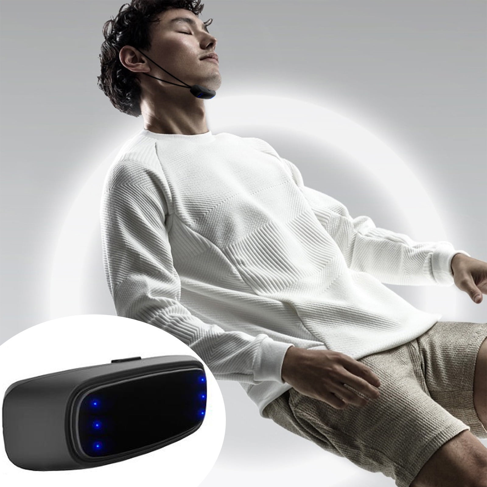 Teissuly USB Rechargeable Intelligent Antis Snoring Device,Smart ...