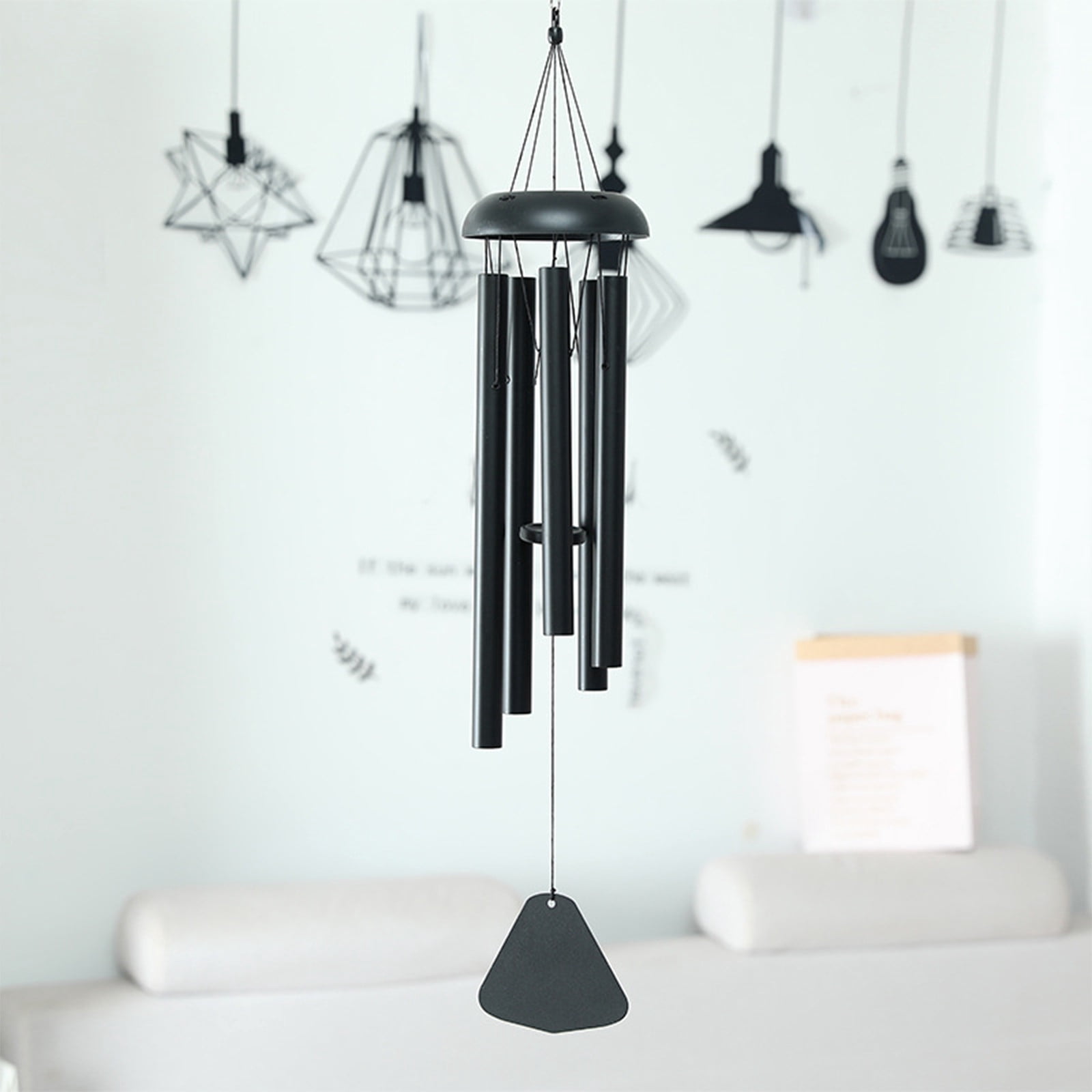 Teissuly Wind Chimes Brass Wind Chime Sympathy Wind Chimes Outdoor ...