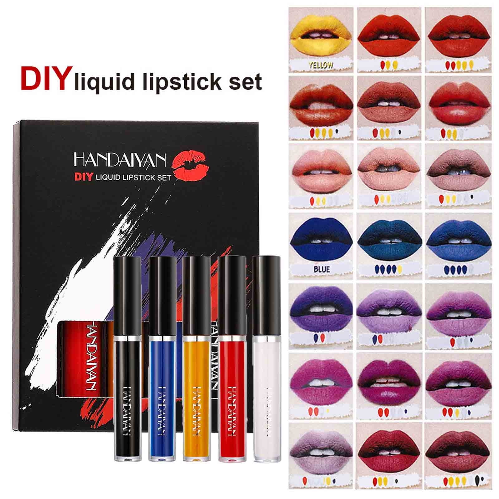 Teissuly World Cup Mini Lipstick Set Matte Long Lipstick - Walmart.com