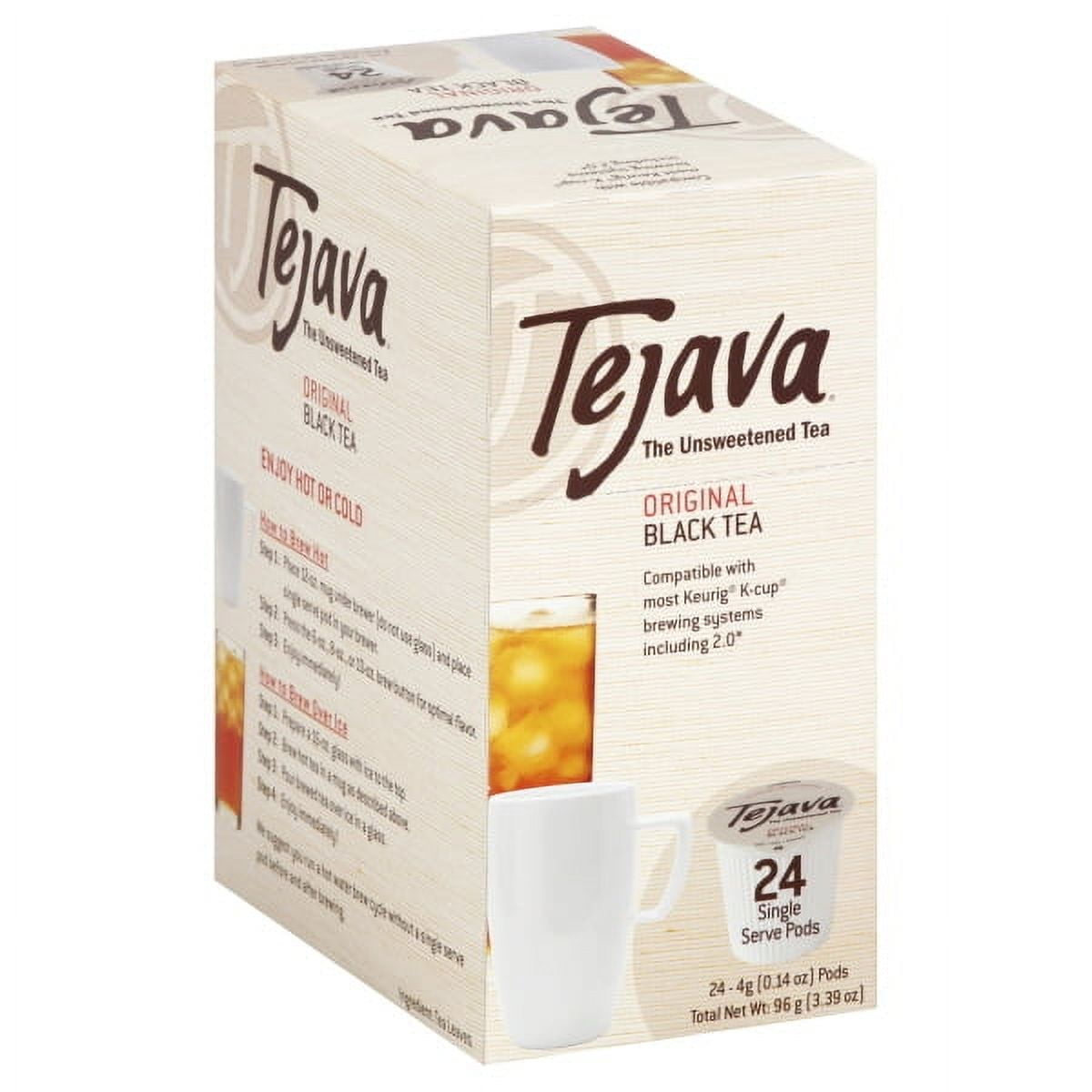 Tejava Original Tea Pods, Unsweetened Black Tea, 24 Count - Walmart Business Supplies