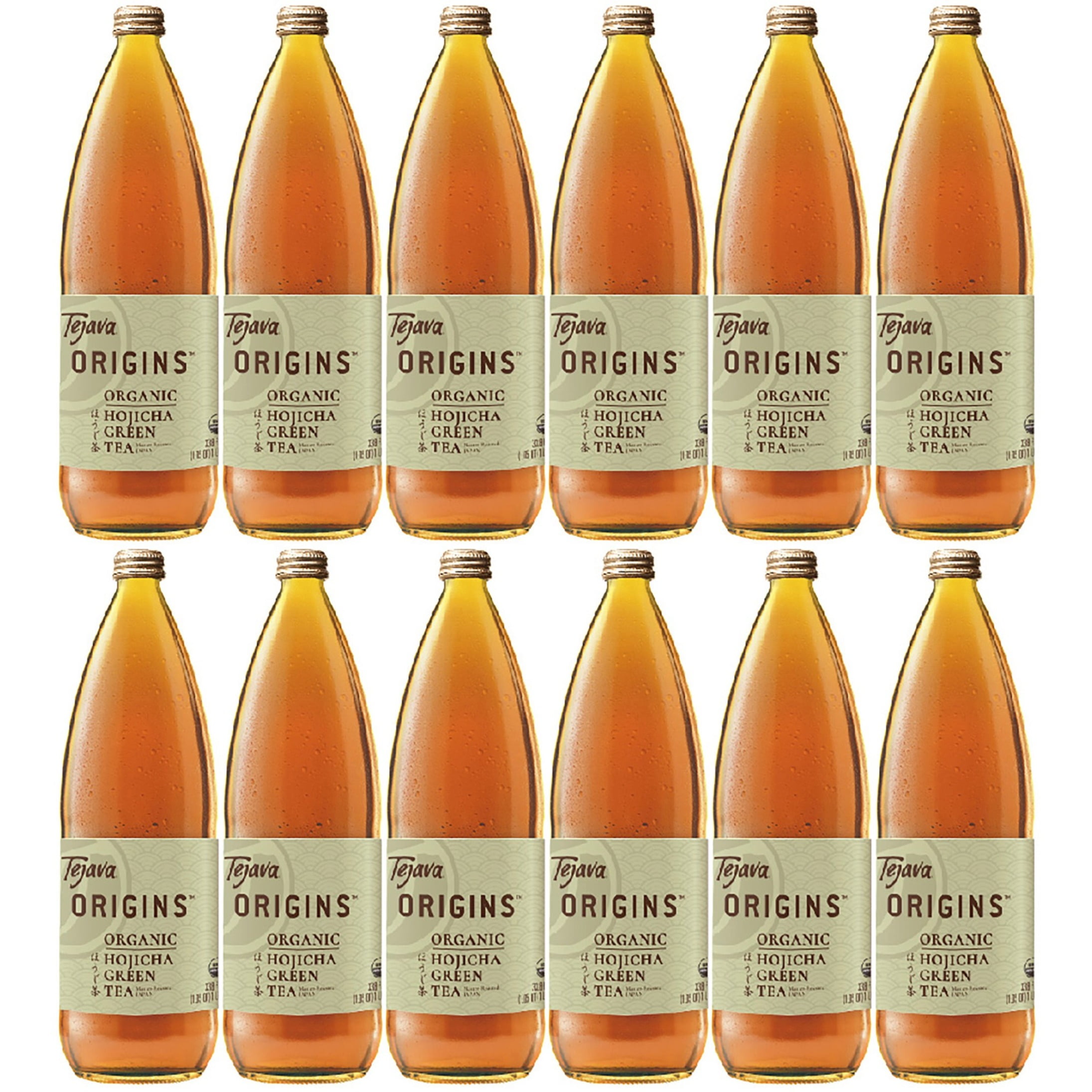 Tejava Origins Organic Hojicha Green Tea Bottle - Non-GMO, Kosher ...
