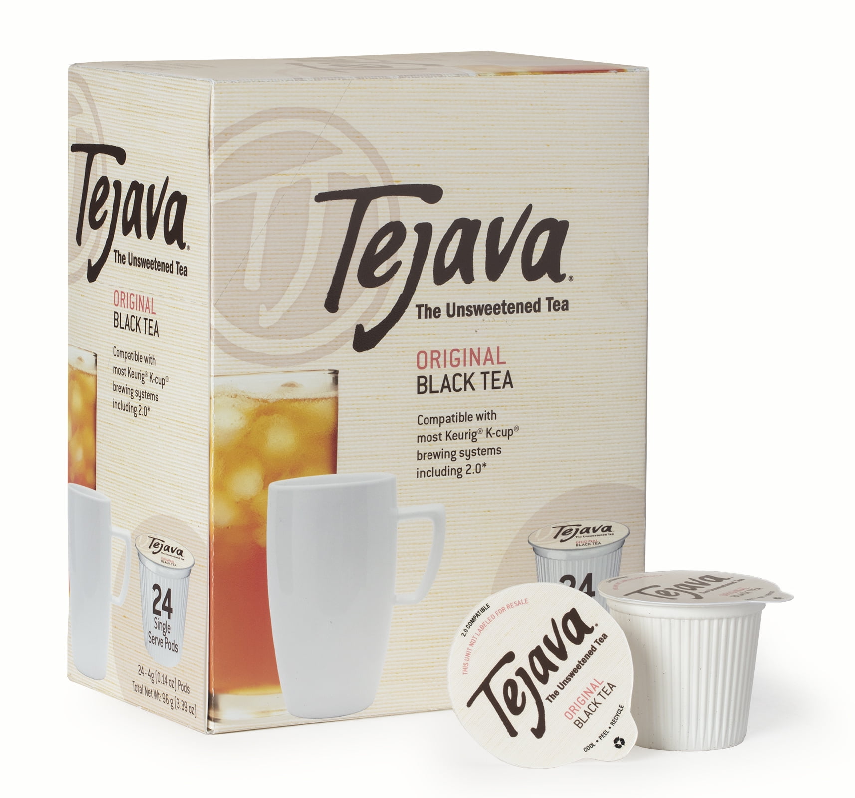 Tejava Tea Pods Original Black Tea, 96 Ct - Walmart.com