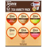 Tejava Tea Pods Variety Pack, 6 All Natural Unsweetened Flavored Tea ...