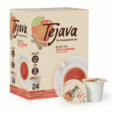 Tejava Vanilla Chai Black Iced Tea Pods, 24 Pack Single Serve Cups ...