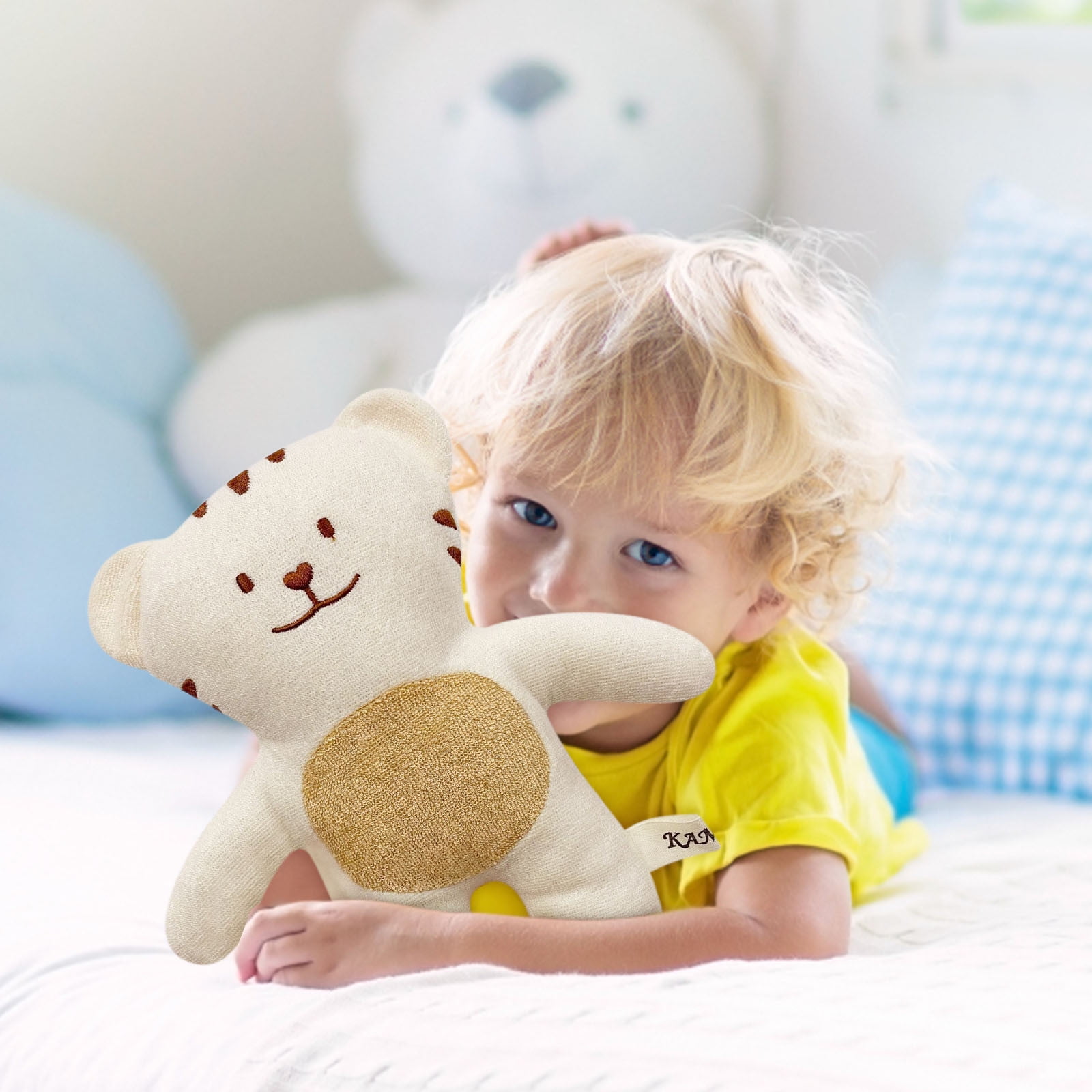 Tejiojio 25Cm Children's Stuffed Doll Baby Comforting Toy Plush Doll ...