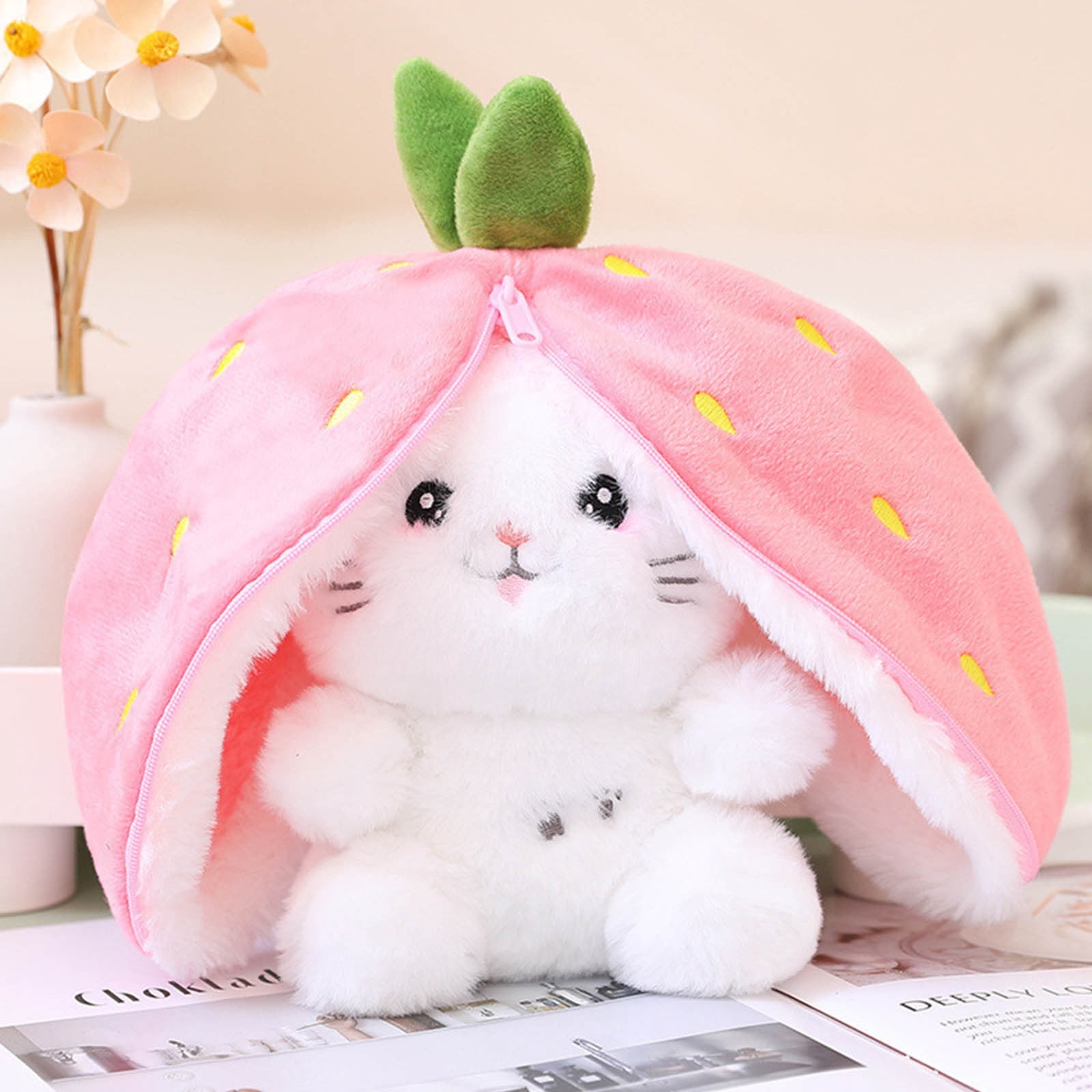Tejiojio Baby Gift Ideas,20cm Cute Fruit Doll Transformed Into ...