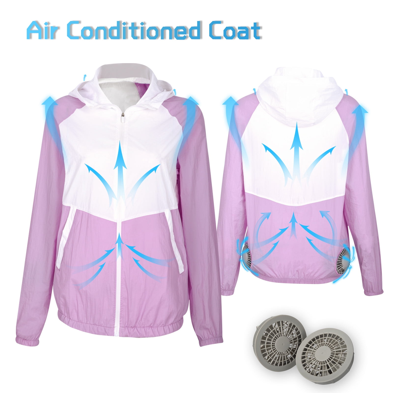 Tejiojio Rollbacks Women And Men's Cooling Fan Clothing And Air ...
