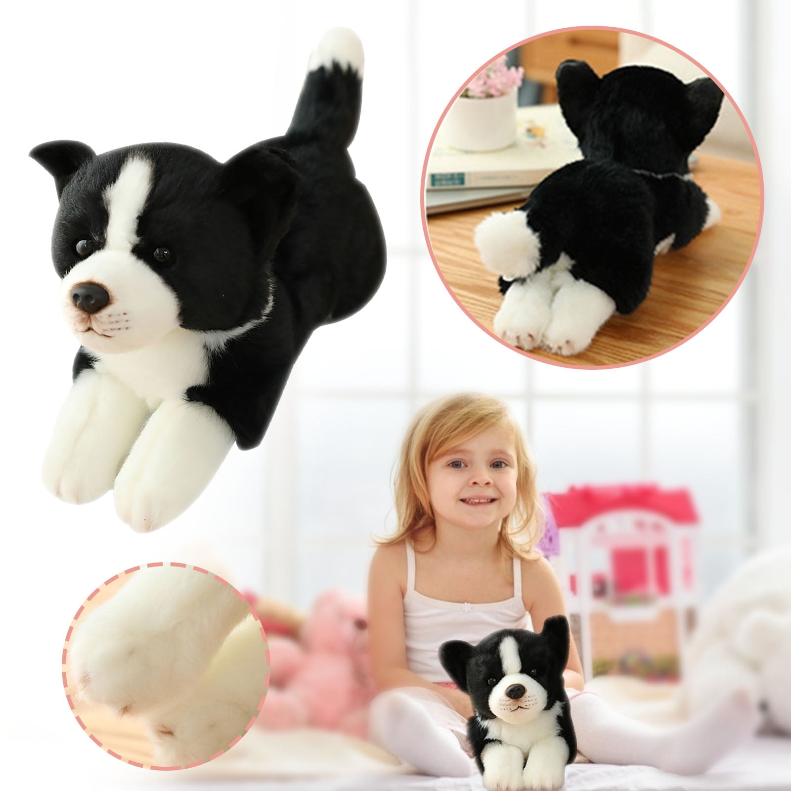 Tejiojio Deals Dog Plush,Dog Stuffed Toy Puppy Throw for Kids - Walmart.com