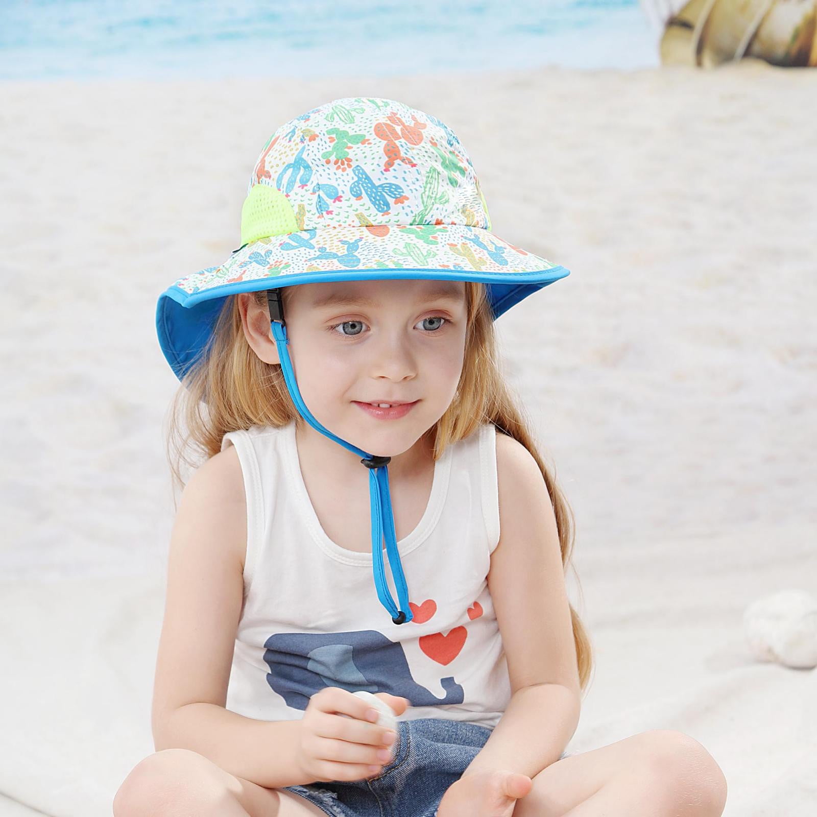 Tejiojio Fall Clearance Toddler Kids Summer Hat Cactus Print Outdoor ...