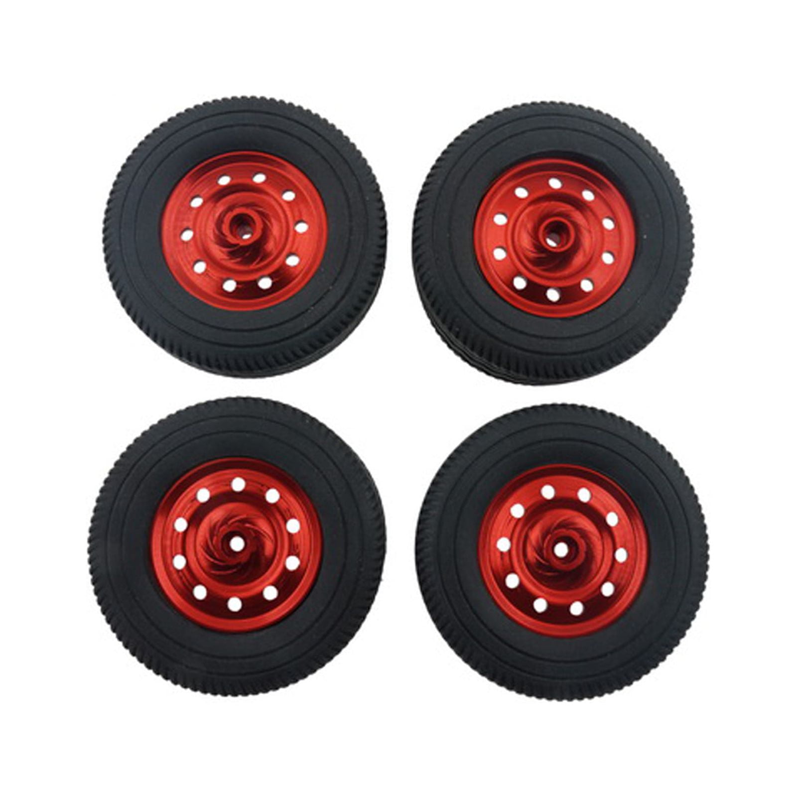 VGEBY Rear Twin Tire, 2Pcs 55mm Dia RC Wheel Tyre Dual