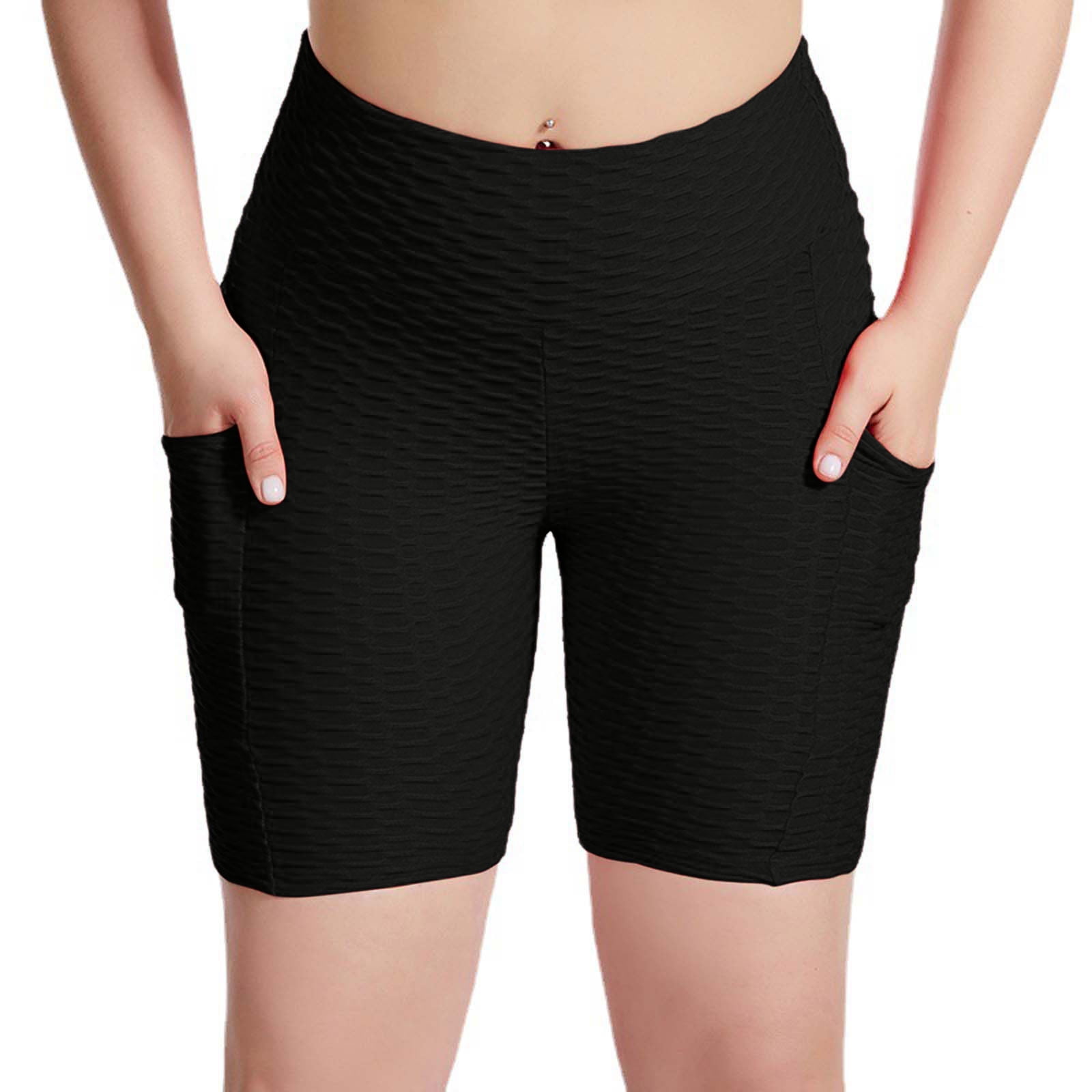 Tejiojio Casual Women's Shorts Clearance Lady's Fashion Solid Color ...