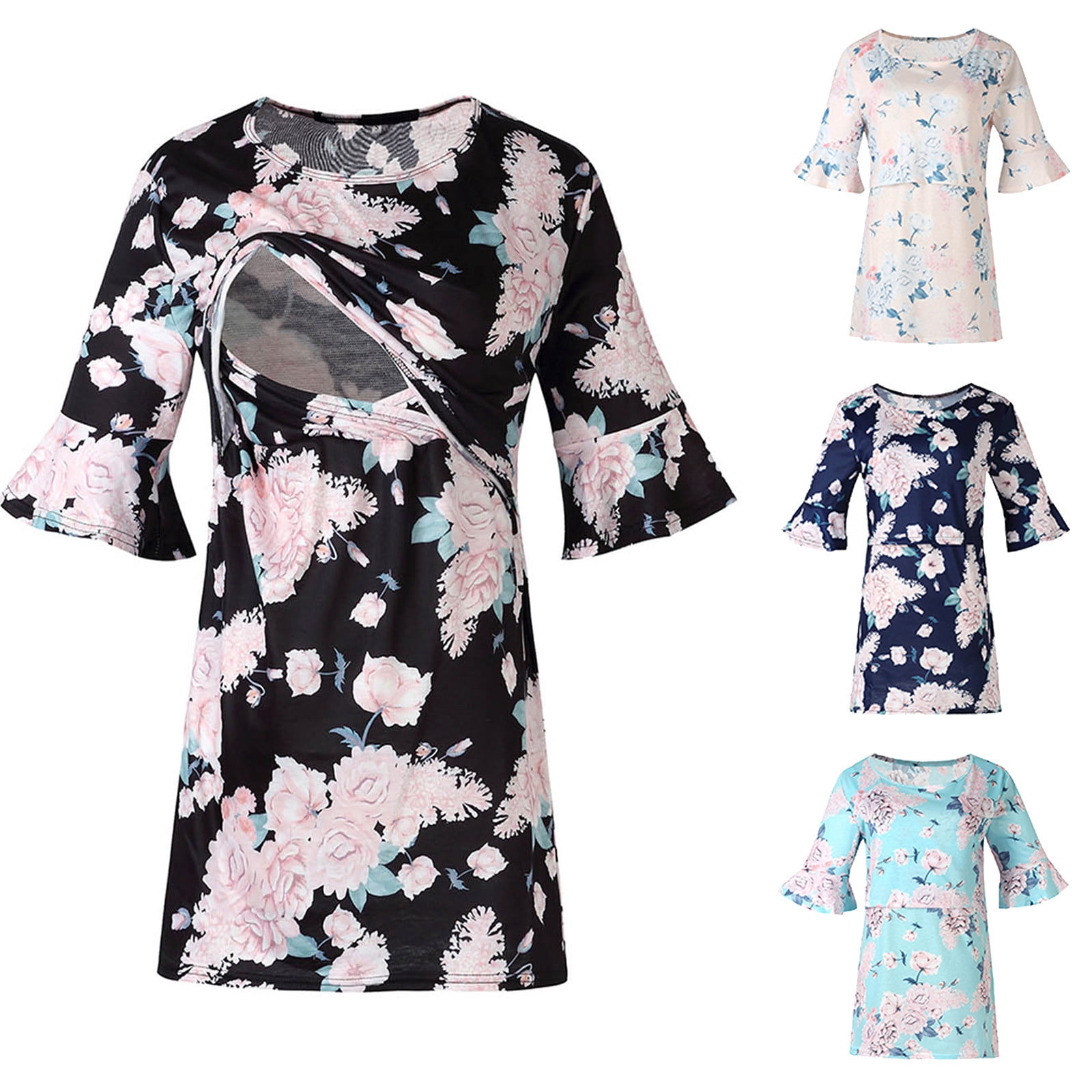 Tejiojio Maternity/Labor/Nursing Clothing Clearance Pregnant Womans ...