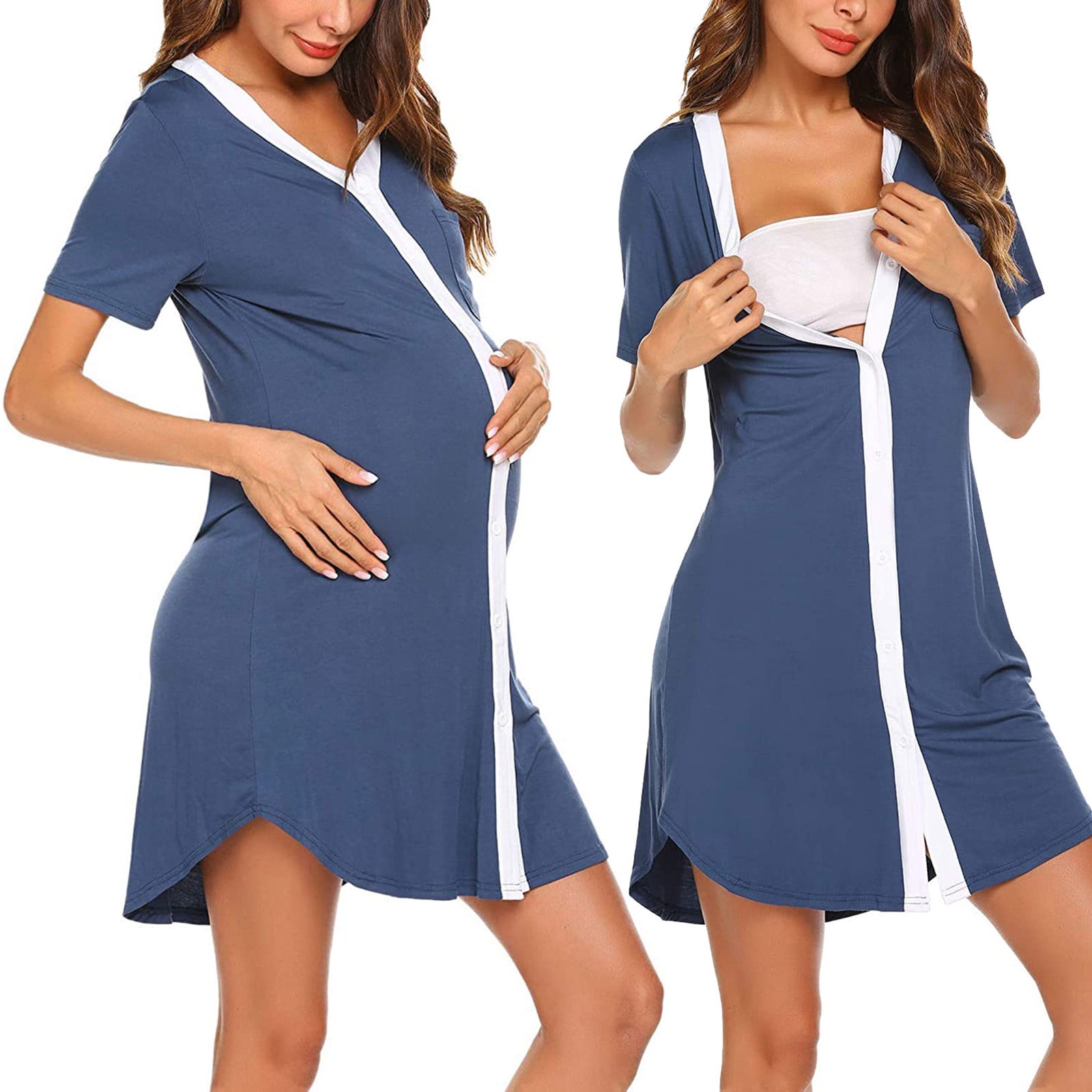 Tejiojio Maternity/Labor/Nursing Clothing Clearance Women's Sleeveless ...