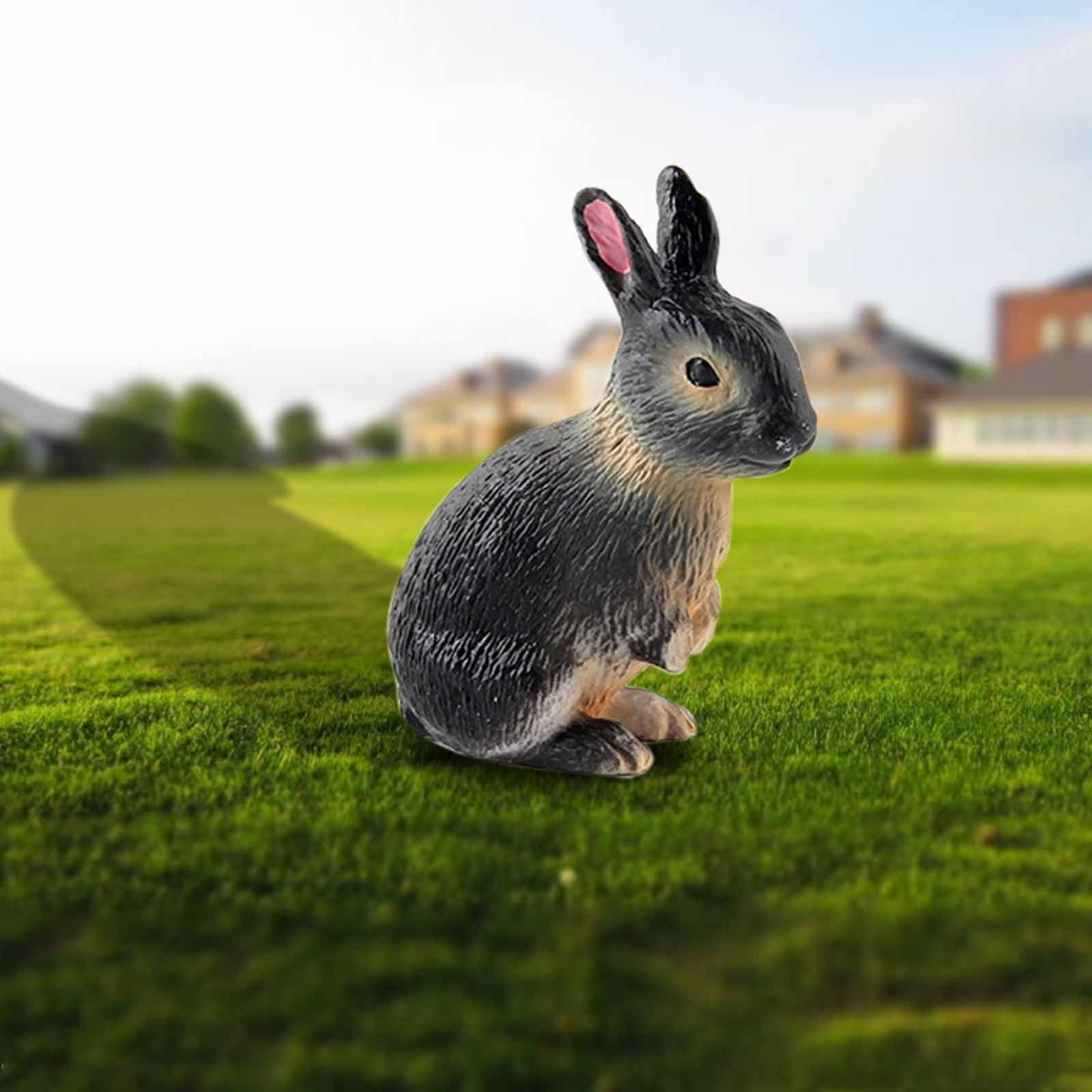 Tejiojio New Arrivals Children's Cute Rabbit Model Toy Doll Model ...