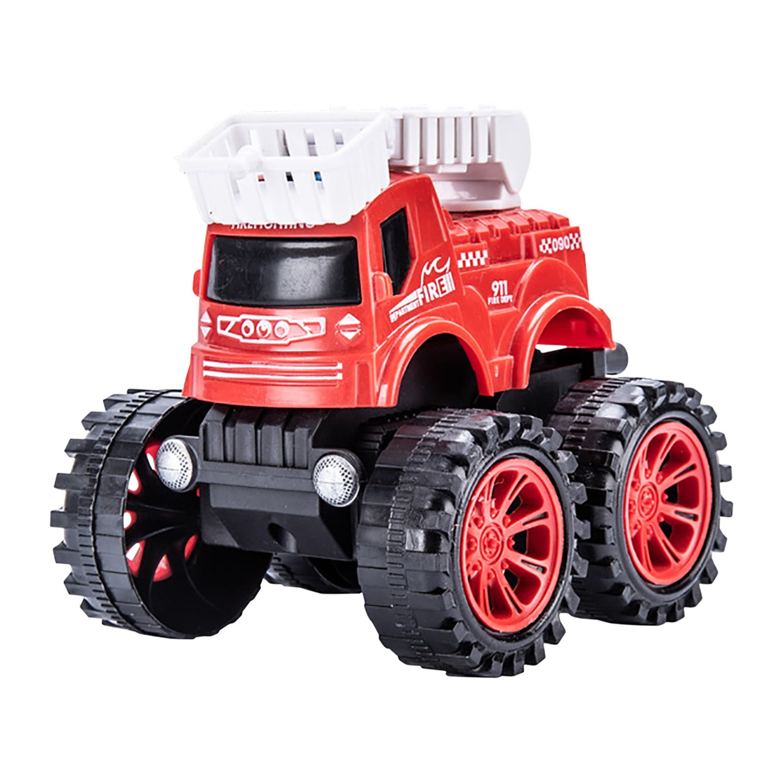 Tejiojio Printing Frictional Toy Car Children Shock Absorbing Off-Road ...