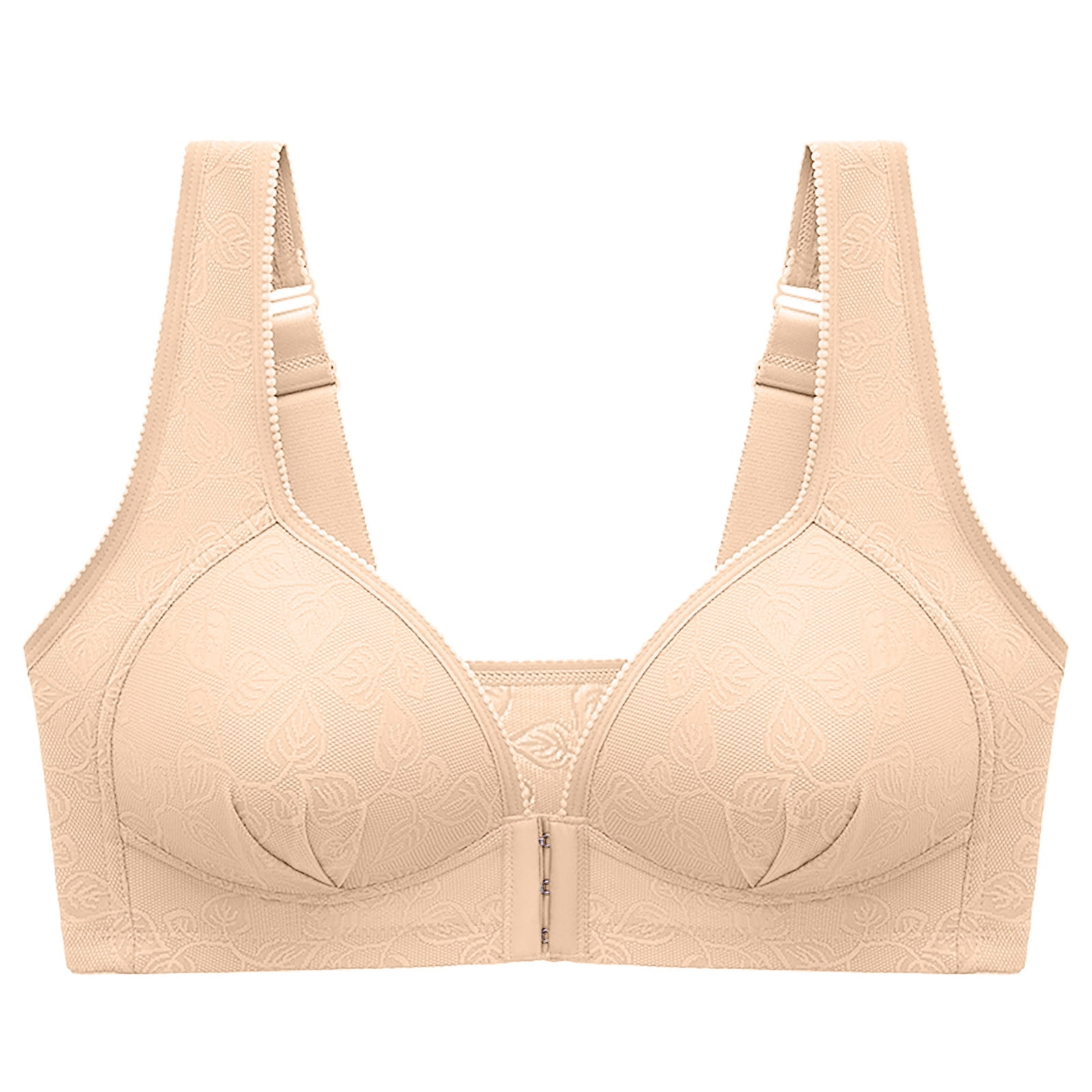 Tejiojio Seasonal Clearance Women's Solid Bra Wire Free Underwear ...