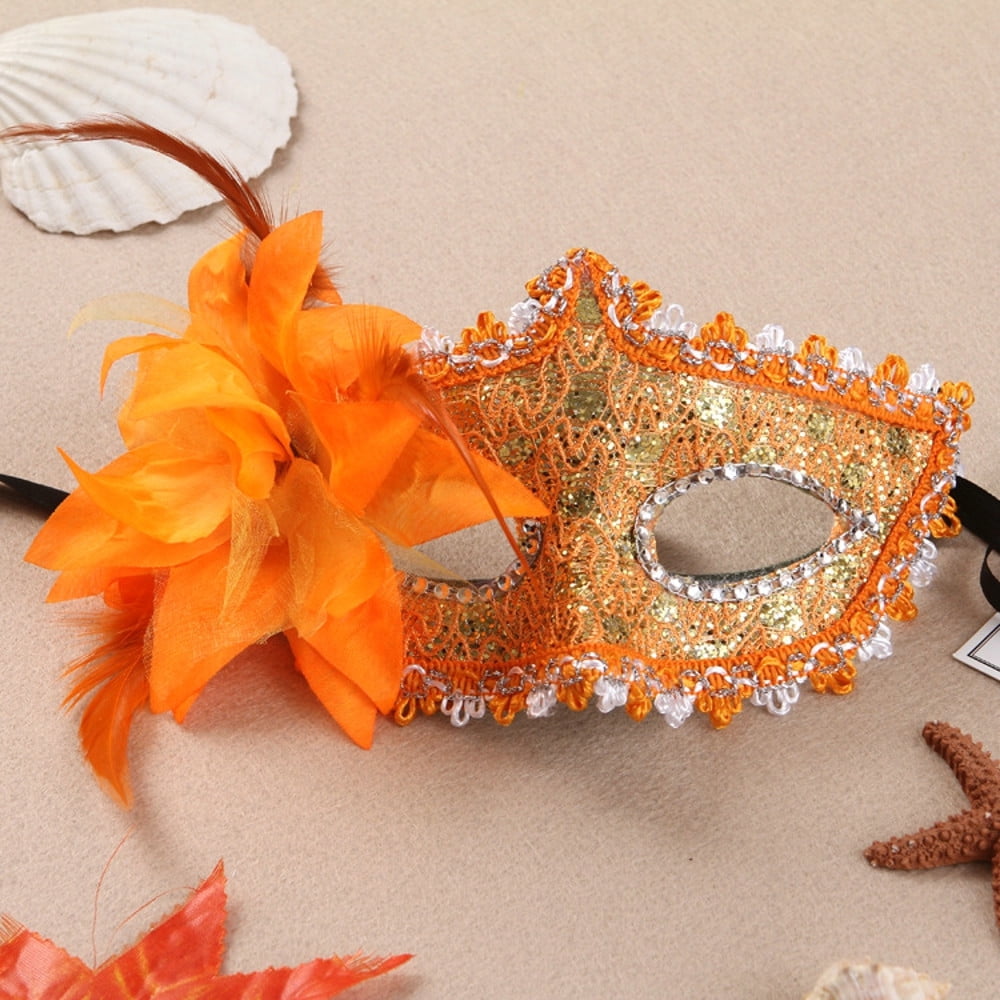 Tejiojio Sexy Women Black Lace Eye Face Mask Masquerade Party Ball Prom ...