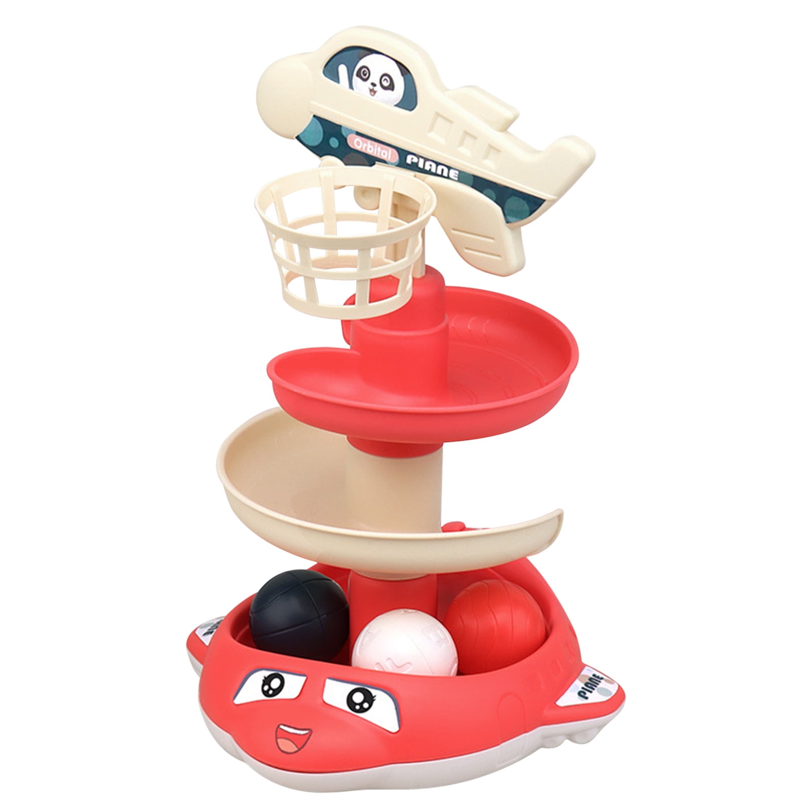 Tejiojio Shooting Track Turn Music Infant Children's Baby Slide Rolling ...