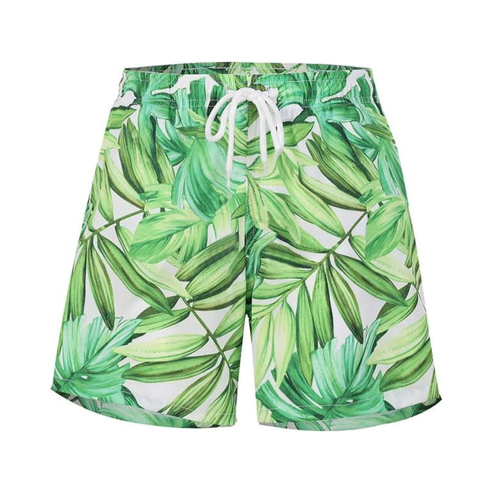 Tejiojio Swimsuit Parent-child Printed Design For A Family of 4 Swimsuit Set For Children and ...