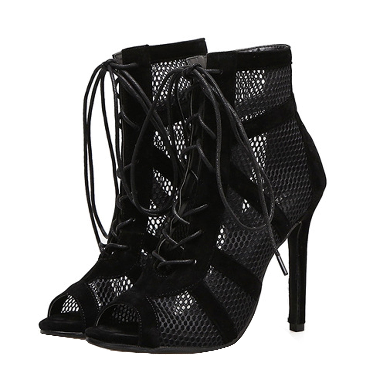 Tejiojio Women's Home and Outdoor Sandals,Womens Peep Toe Booties ...