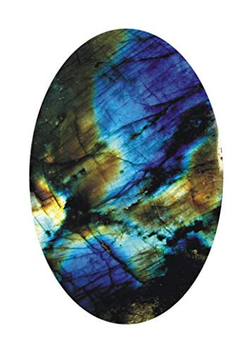 Tejvij And Sons 3 to 20.50 ratti mor pankh Stone Labradorite Gemstone ...