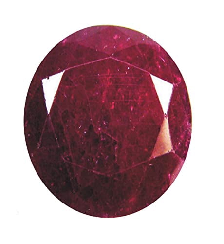 Tejvij And Sons 9.25 Ratti Certified Natural Manik Stone - Walmart.com