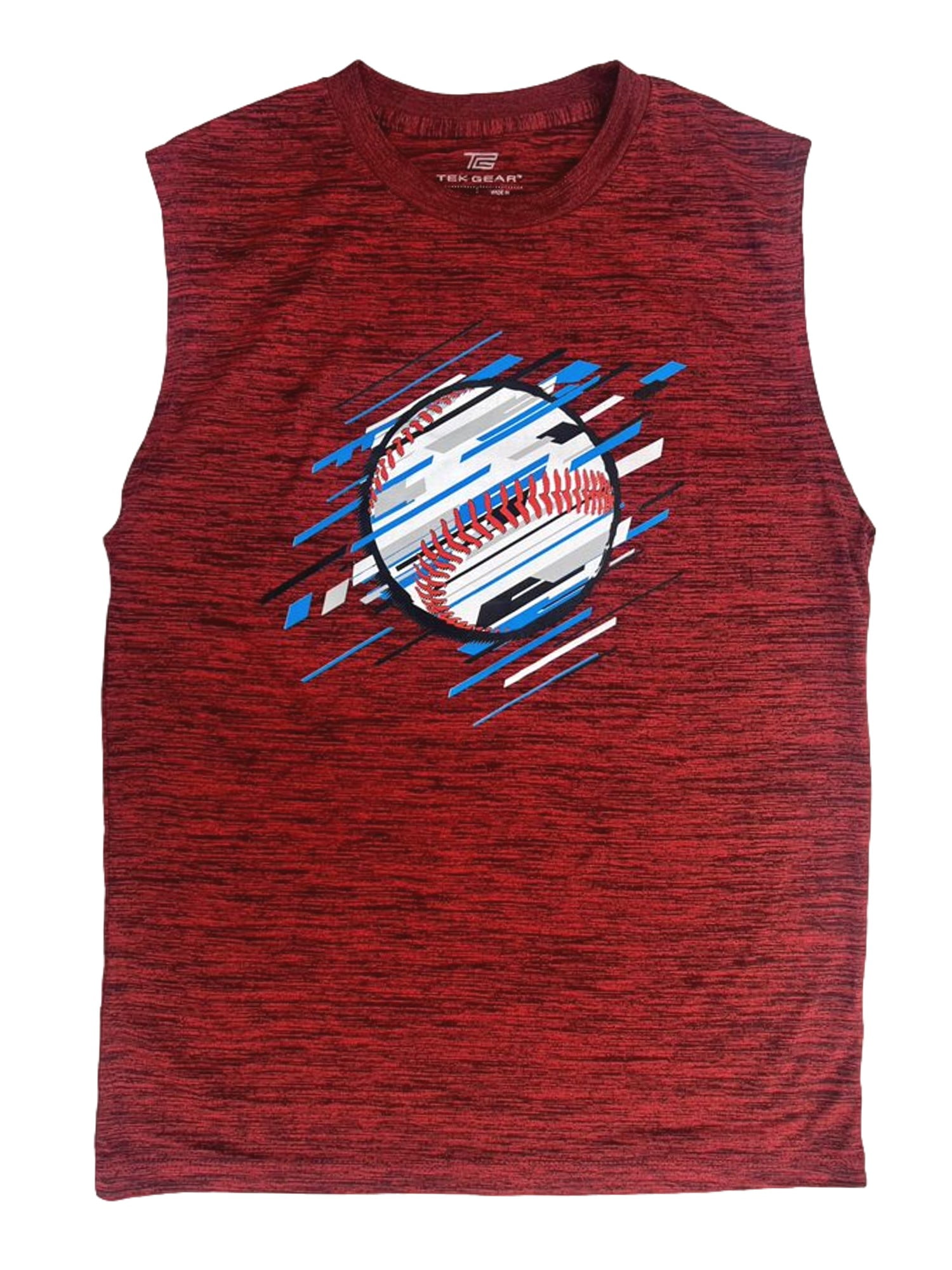 Tek Gear Sleeveless Baseball Tank Top, (Boys) - Walmart.com