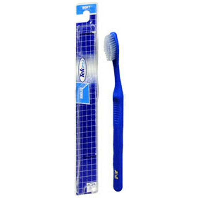 Tek Pro Toothbrush Compact Head Soft Angled - Walmart.com