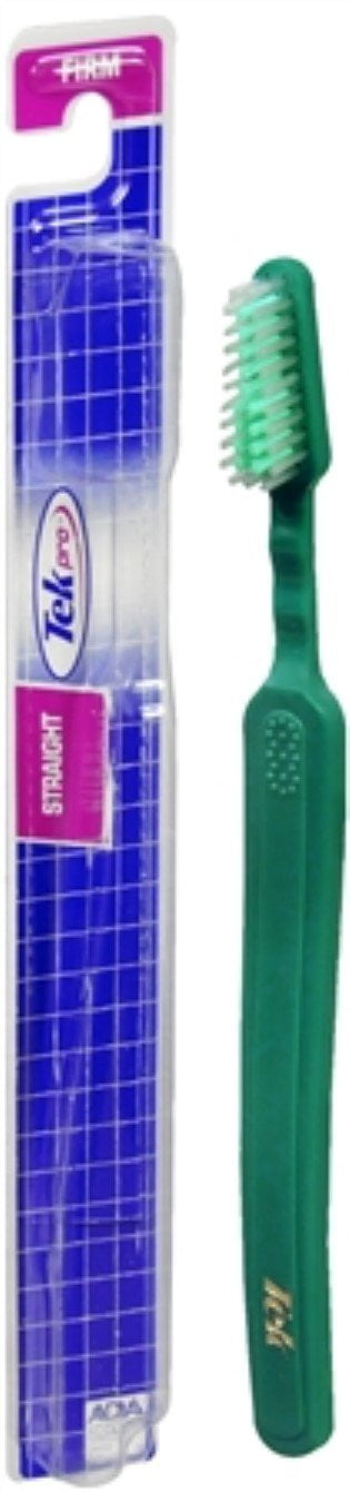Tek Pro Toothbrush Full Head Firm Straight 1 Each - Walmart.com