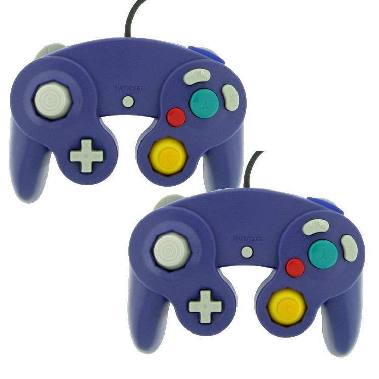 TekDeals 2 Pack Wired NGC Controller Gamepad for Nintendo GameCube ...
