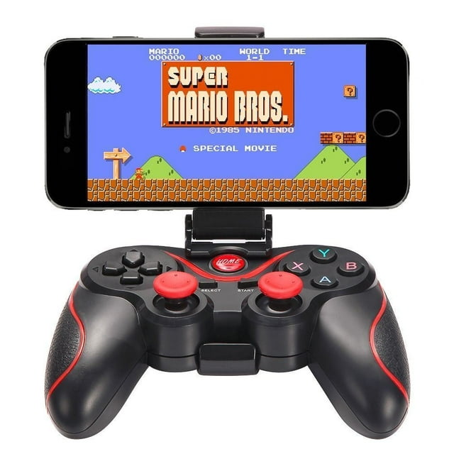 TekDeals Bluetooth 4.0 Wireless Gamepad Controller for Mobile ...