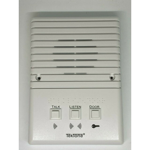 TekTone Apartment Speaker Station, 4 Wire (IR204E) - Walmart.com