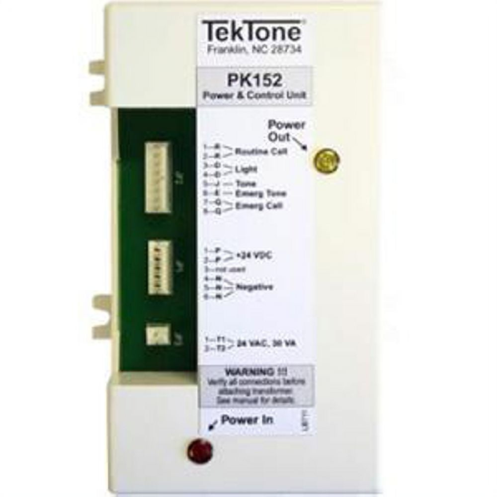 TekTone PK152 Annunciator Power & Control Unit (Replaces PK151A/N ...