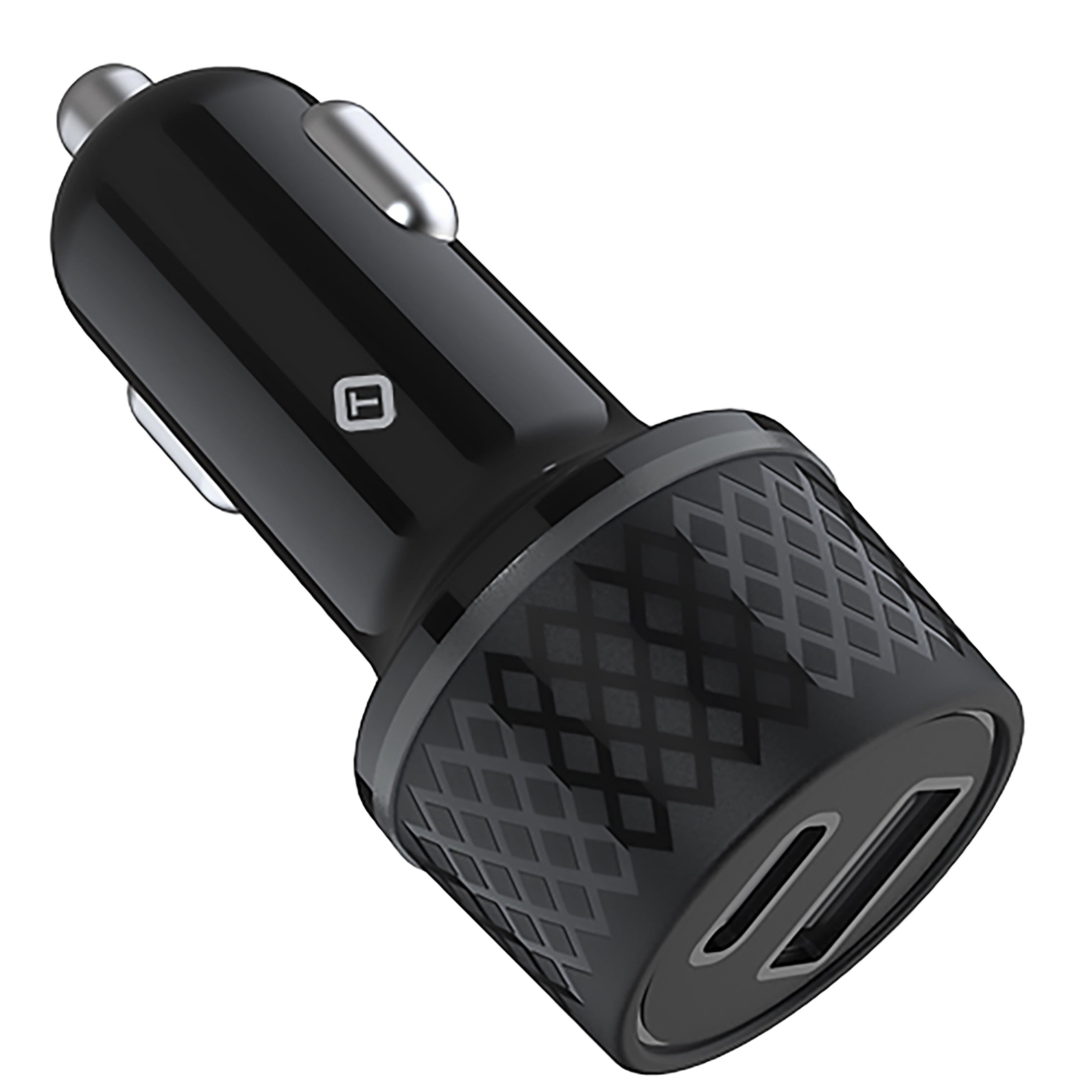 TekYa 43W Power Delivery USB-C and USB-A Dual Port Car Charger Head ...