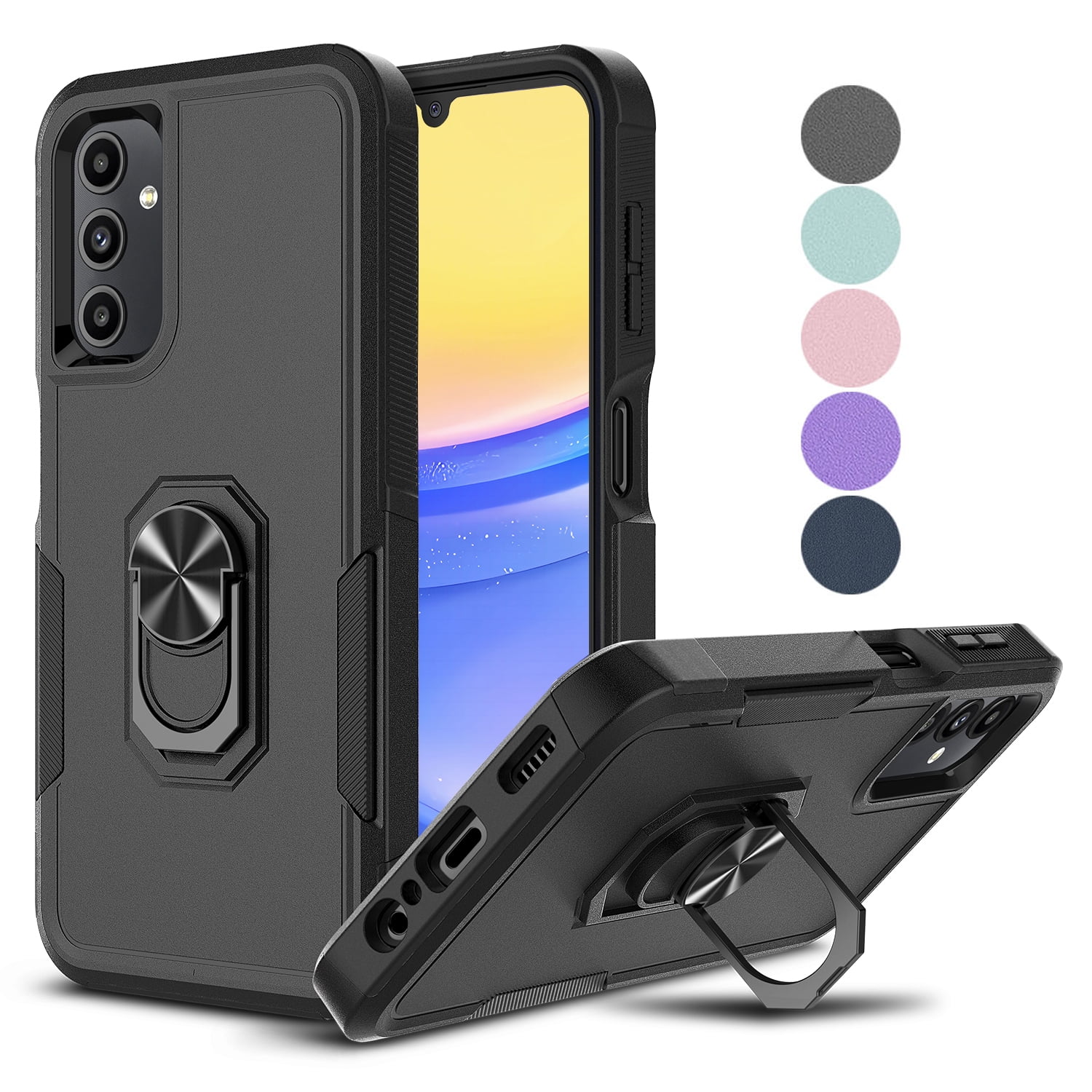 Tekcoo for Samsung Galaxy A15-5G Case, Dual Layer Shockproof Protective ...