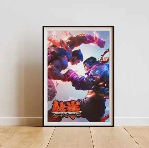 Tekken - Thematic Poster On The Tekken Universe 2 NO FRAMED POSTER Home ...