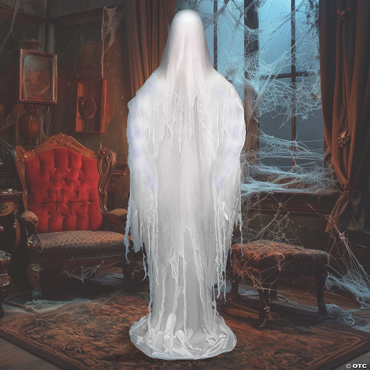 6 Ft. Rising Ghost Animated Prop Halloween Decoration - Walmart.com