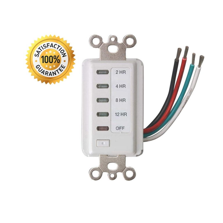 Light Bath Fan Timer Switch Leviton