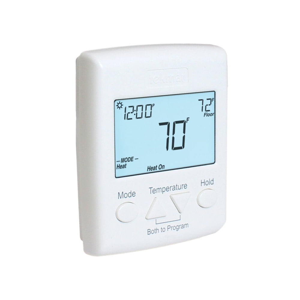 Tekmar 521 Programmable Thermostat with Two Stage Heat or Heat-Cool ...