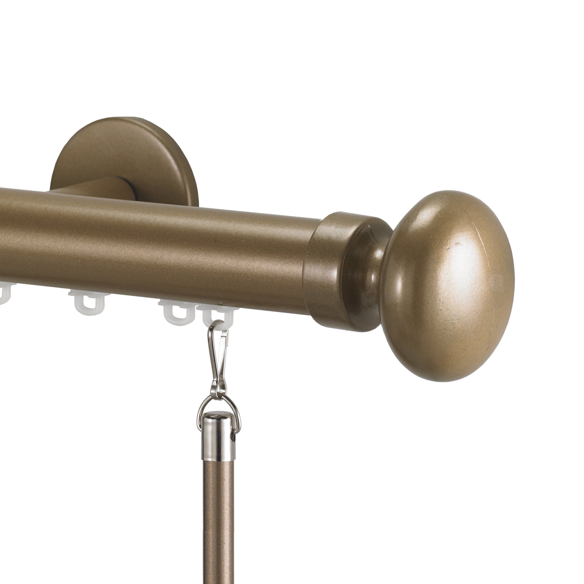 Tekno 25 - 96 in. Non-Adjustable 1-1/8 in. Single Traverse Window ...