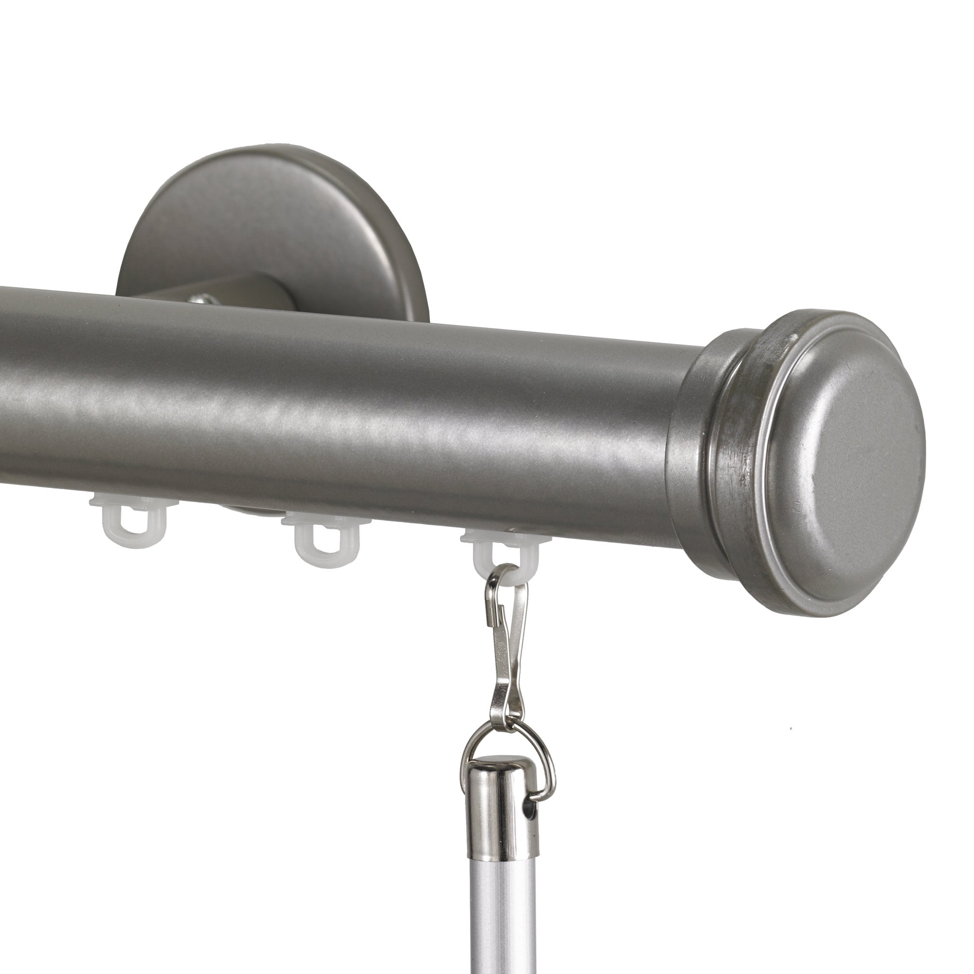 Tekno 25 - 96 in. Non-Adjustable 1-1/8 in. Single Traverse Window ...