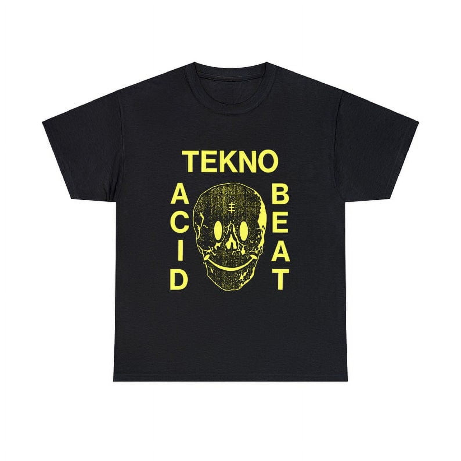 Tekno Acid Beat Tee-Shirt, Genesis P-Orridge Acid House, 6 colorways - Walmart.com