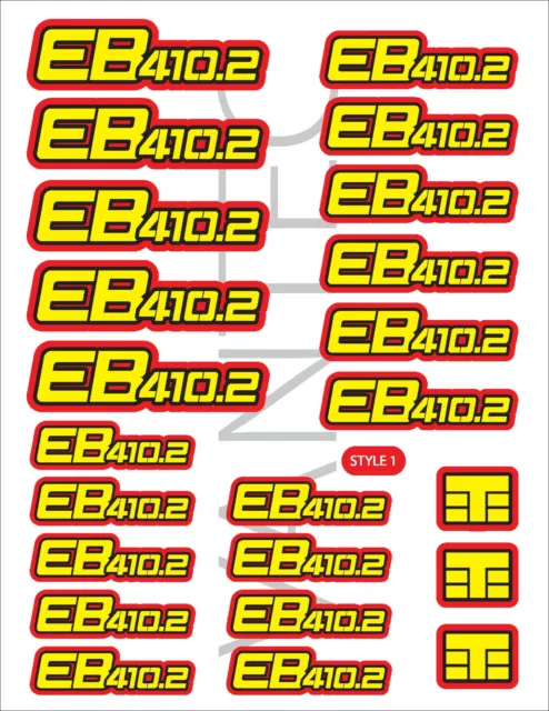 Tekno Eb410.2 Rc Sticker Electric Buggy Cars Truck Eb410 Et410 Phone ...