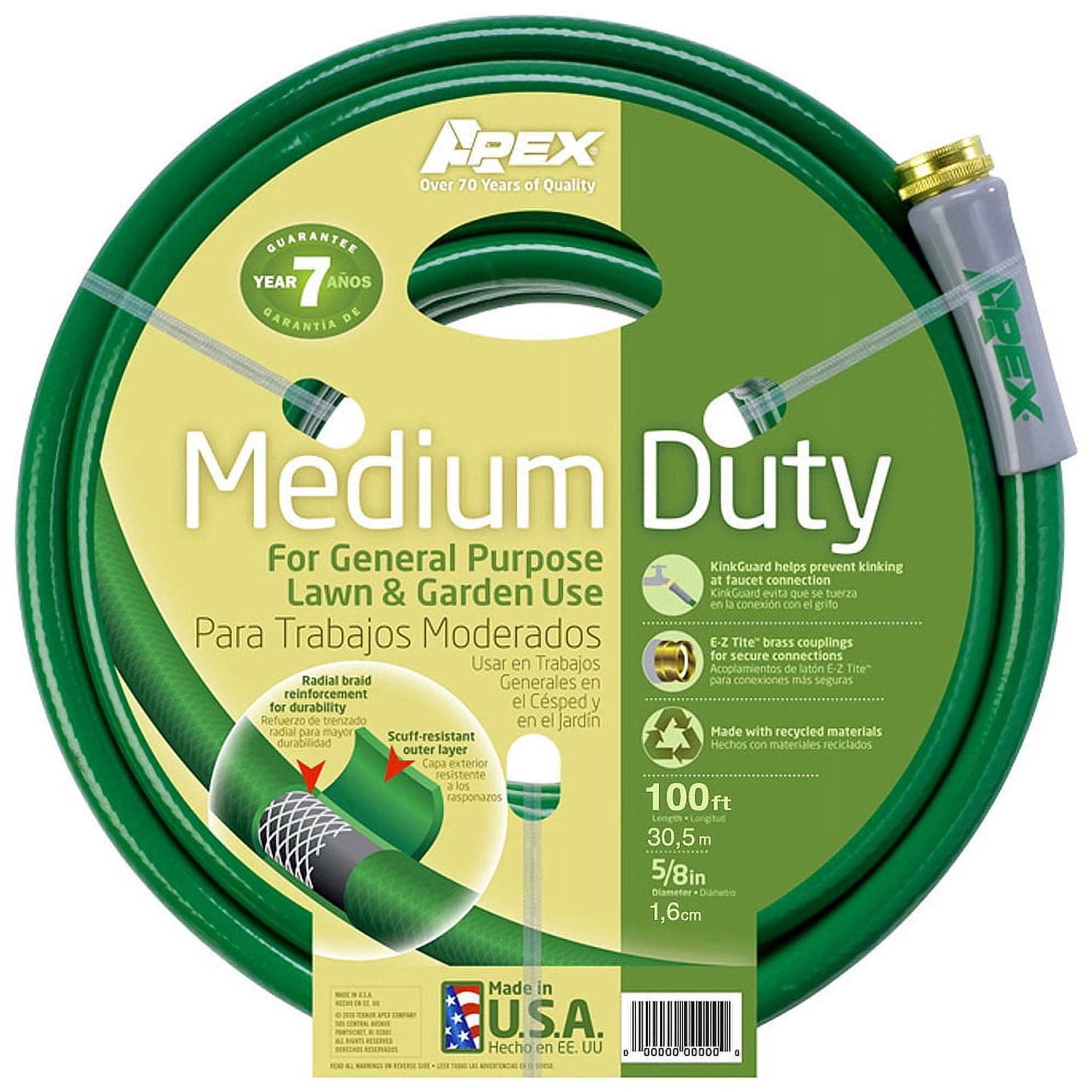 Teknor Apex Medium Garden Hose - Walmart.com